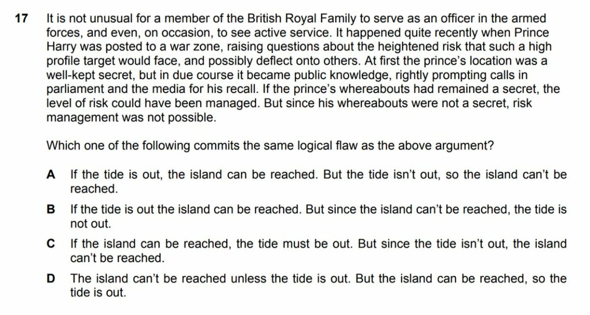 BMAT Section 1 Guide - Critical Thinking and Problem Solving