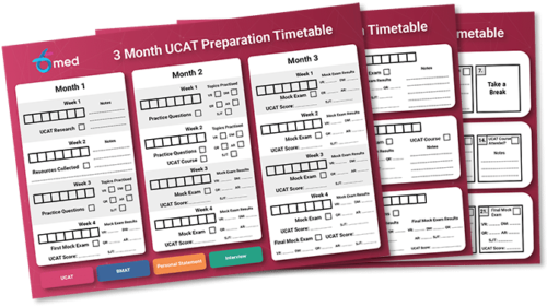 UCAT Revision Timetables: Making a UCAT Preparation Plan